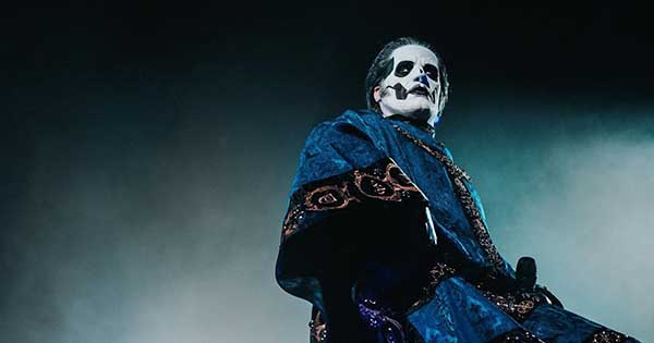 Promotie voor Ghost-frontman | Metalfan.nl