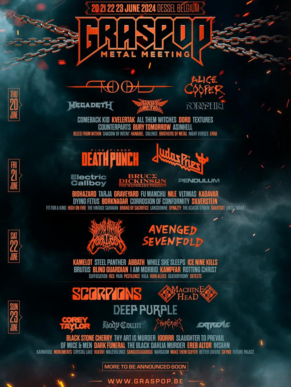 Graspop komt met 84 nieuwe namen | Metalfan.nl